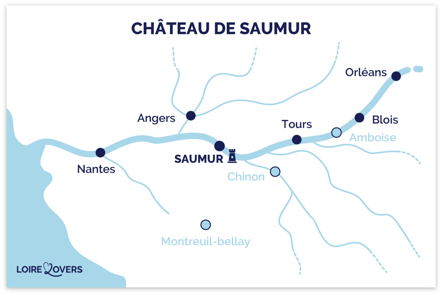 Visiter le château de Saumur (conseil+photos)