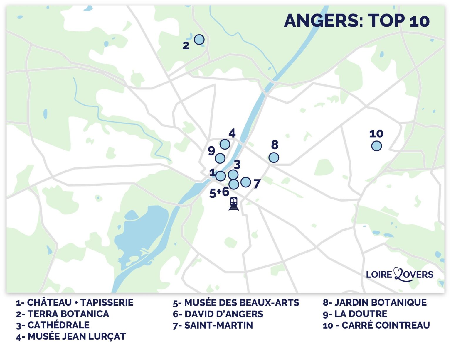 Que faire à Angers: 12 incontournables (+ photos)